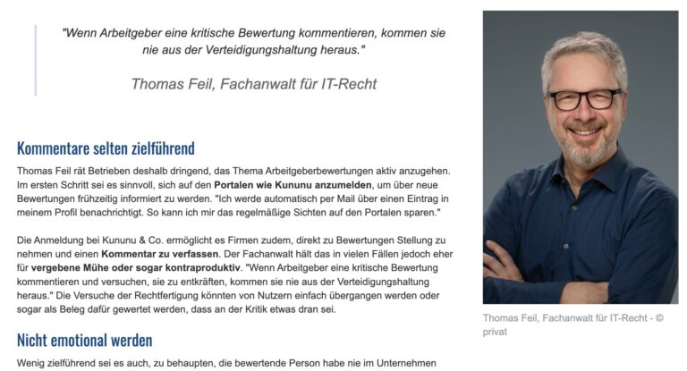 Schwarze Schafe unter den Bewertern: Wie erkennt man gefälschte Kununu ...